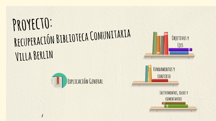 Recuperación Biblioteca V. Berlin by Richard Bolson on Prezi