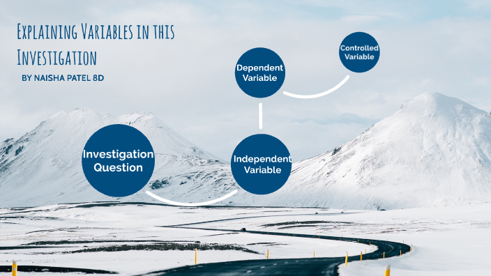 Scientific Investigation question explaining the three types of ...