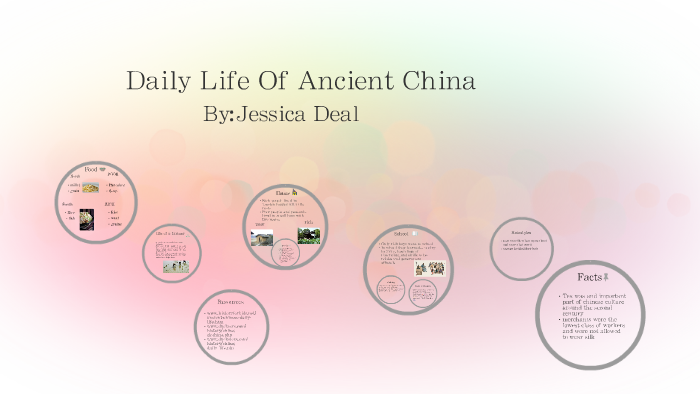 Ancient China Daily Life by jessica deal on Prezi