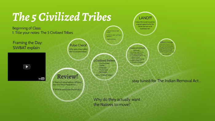 The 5 Civilized Tribes by Emilie Sasson on Prezi