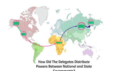 How Did The Delegates Distribute Powers Between National and by on Prezi