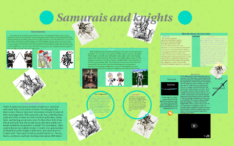 samrais and knights compare and contrast by Chelsea Cabrera