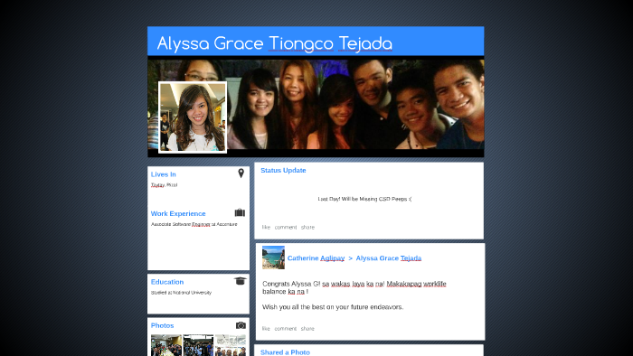Farewell Alyssa Grace Tiongco Tejada! by Adrian Lucio on Prezi