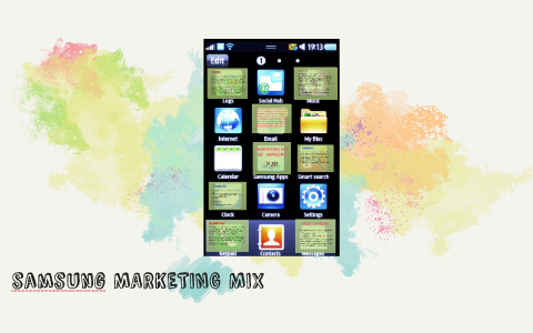 SAMSUNG MARKETING MIX by on Prezi