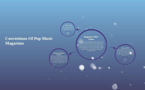 Conventions of Pop Music Magazines by Abbie Woodnutt on Prezi