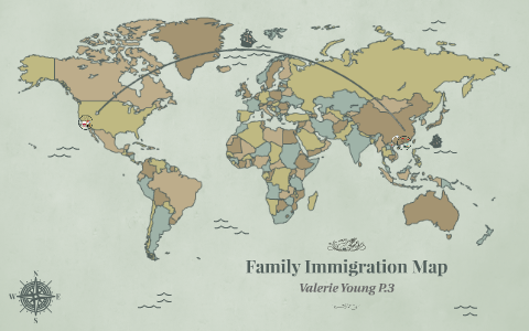 Family Immigration & History Map by Valerie Young on Prezi