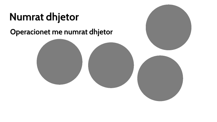 Numrat dhjetor by Sedat Mustafa on Prezi