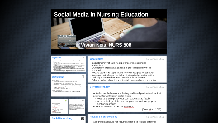 Social Media in Nursing Education by Emma Neis on Prezi