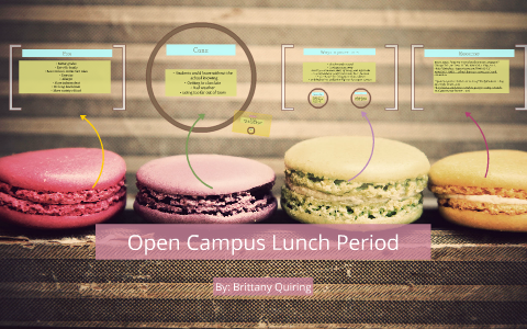Open Campus Lunch Period by Brittany Quiring on Prezi