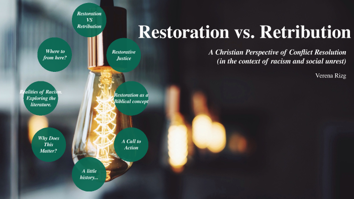 Restoration vs. Retribution by Verena Rizg on Prezi