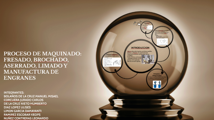 PROCESO DE MAQUINADO: FRESADO, BROCHADO, ASERRADO, LIMADO Y by ULISES ...