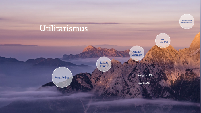 Utilitarismus by Religion 10A on Prezi