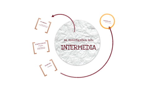INTERMEDIA: exploration through artist example by Lara Jones on Prezi
