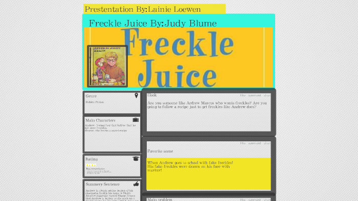 Freckle Juice Recipe | Deporecipe.co