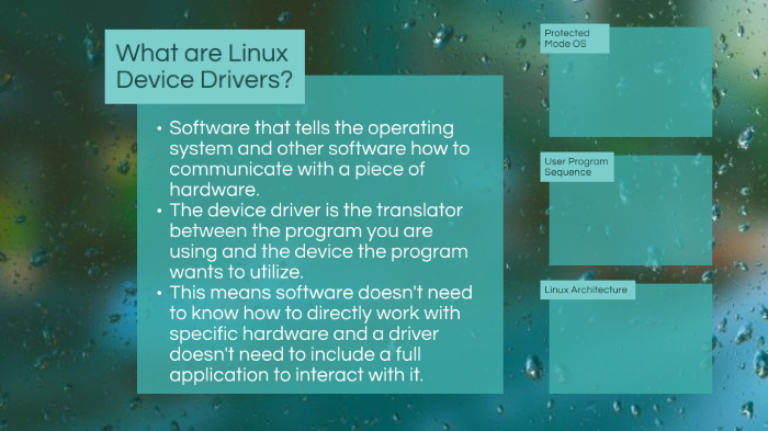 Linux Device Drivers by Chris Jordan-Denny on Prezi