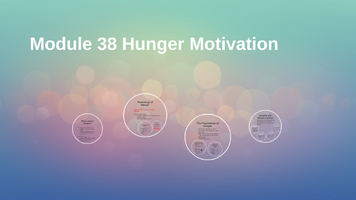 Module 38 Hunger Motivation by Katherine Downs on Prezi
