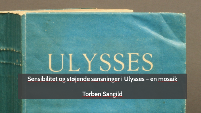 Sensibilitet og støjende sansninger i Ulysses – en mosaik by Torben ...