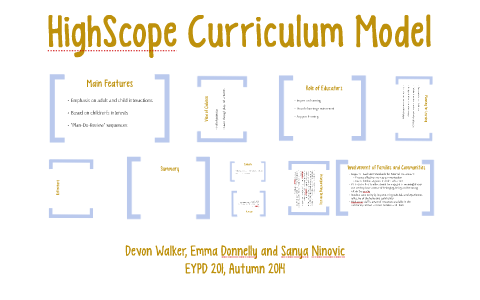 HighScope Curriculum Model by Emma Donnelly on Prezi