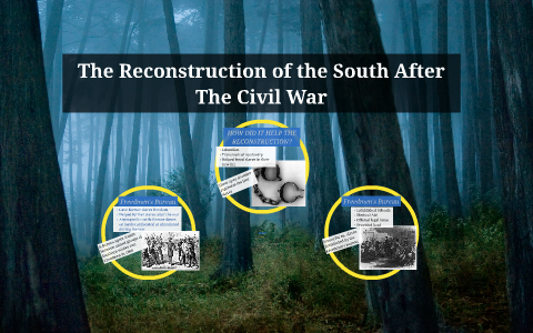 The Reconstruction of the South After The Civil War by Phillip B on Prezi