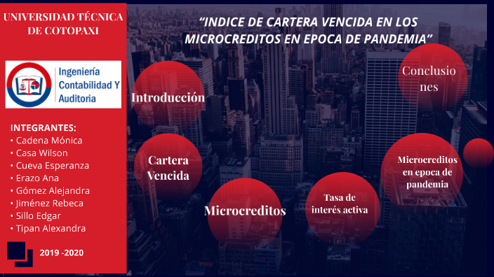 INDICE DE CARTERA VENCIDA by ANA MARIA ERAZO SAETEROS on Prezi