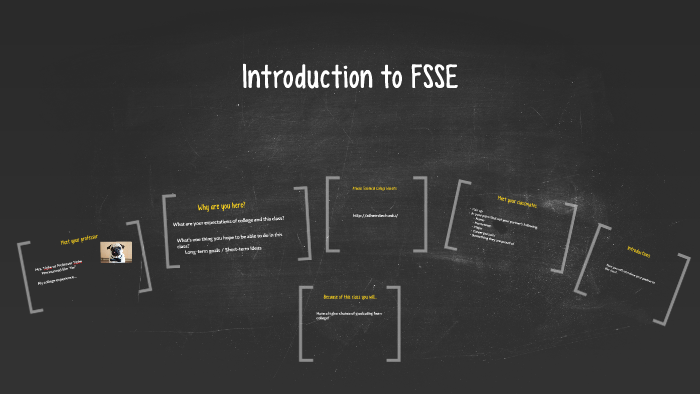Introduction to FSSE by Linnea Fisher on Prezi