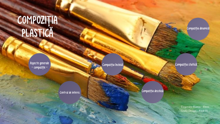 COMPOZIȚIA PLASTICĂ- Tîrgovățu Bianca-Elena- Design by Bianca Tîrgovățu ...