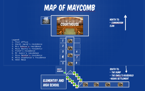 Map Of Maycomb by bella nichols on Prezi