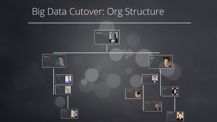 Big Data Cutover: Org Chart by Jessica Puccio on Prezi