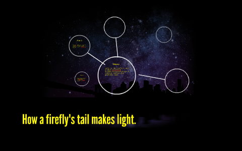 How a firefly's tail makes light. by on Prezi