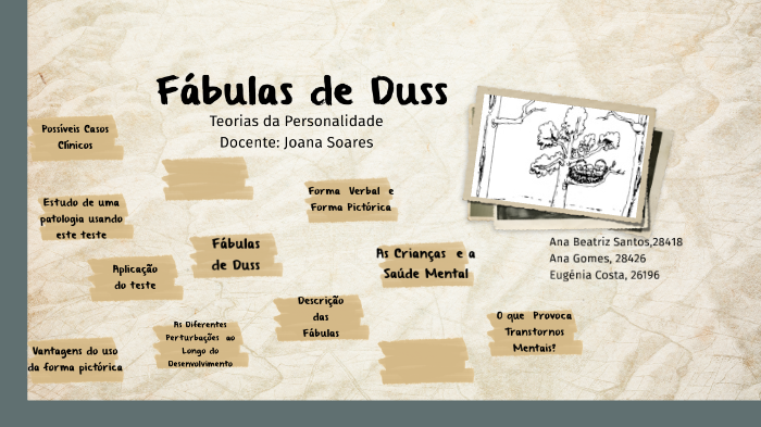 fabulas de duss by Eugénia Costa on Prezi