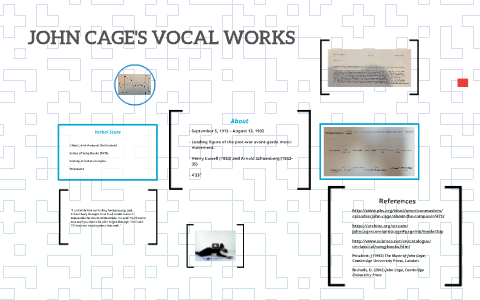 JOHN CAGE & GRAPHIC SCORES by Arthur Page on Prezi