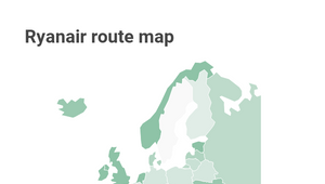 Ryanair route map by caroline Kavanagh on Prezi Design