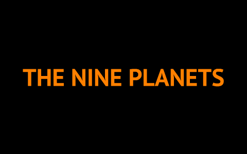 The nine planets by john jones on Prezi