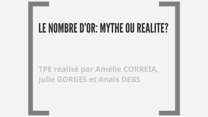 TPE réalisé par Amélie CORREIA, Julie GORGES et Anaïs DEBS by Amélie ...