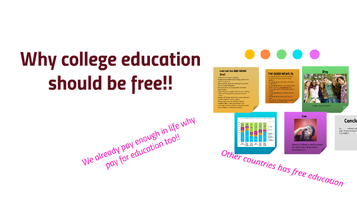 Why college education should be free!! by Veronica Austin on Prezi