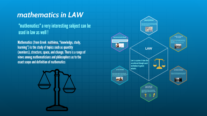 mathematics in LAW by Jhanvi Sharma on Prezi