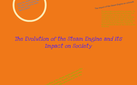 Steam Engine's evolution and impact on society by Elizabeth Hawley on Prezi
