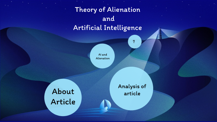 Marx's theory of alienation wrt Artificial Intelligence by agam kashyap ...