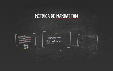 MÉTRICA DE MANHATTAN by Isabella Sodi on Prezi