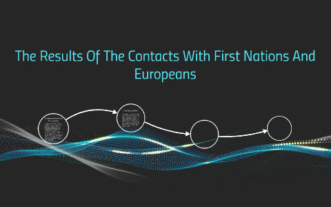 The Results Of The Contacts With First Nations And Europeans by Tristan ...