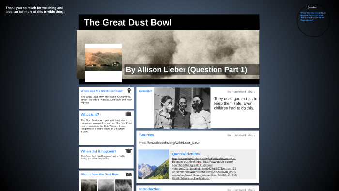 The Great Dust Bowl by Allison Lieber on Prezi