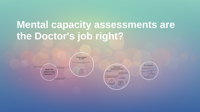 Does the patient have capacity??? by Alice Gray on Prezi