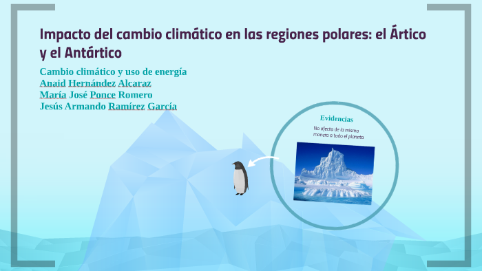 Impacto del cambio climático en las regiones polares: el Árt by Majo ...