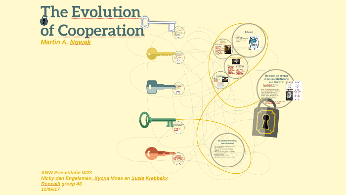 The Evolution of Cooperation by Suzie Krebbekx