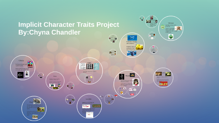 Implicit Character Traits Project by chyna chandler on Prezi