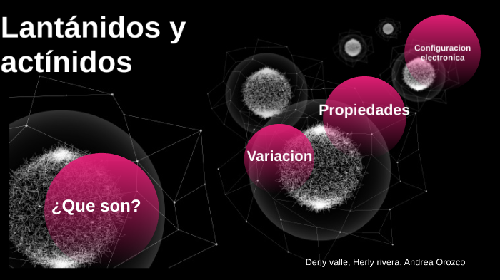 Lantánidos y actínidos by Technopark Barrancabermeja on Prezi