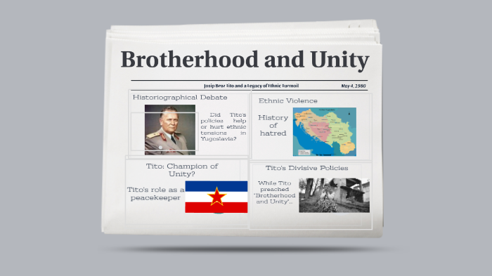 Brotherhood and Unity by Shannon Moore on Prezi