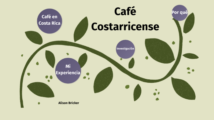 Café Costarricense by Alison Bricker