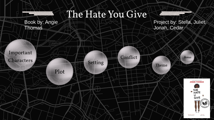 The Hate You Give Book Project by Stella MacLean on Prezi