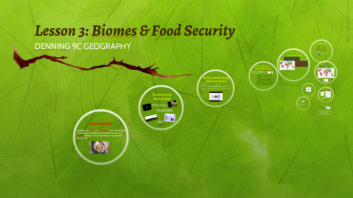 Lesson 3: Biomes & Food Security by Rachel Denning on Prezi